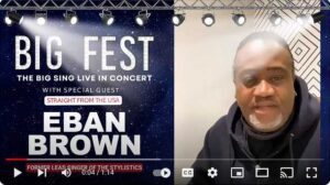 BIG FEST 24! A message from Eban Brown! - The Big Sing
