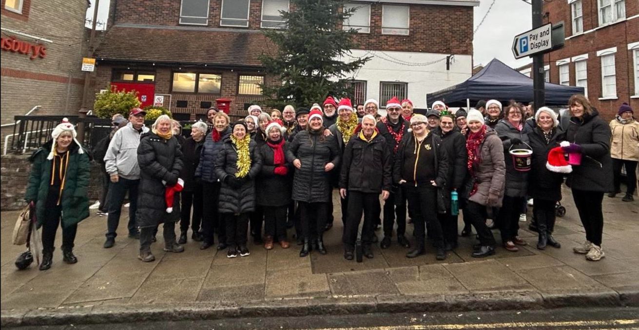Community Singing - Halstead Christmas Fayre - The Big Sing